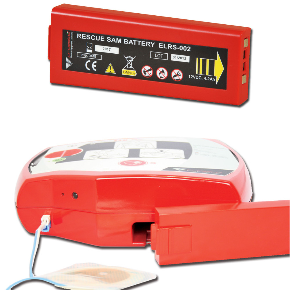 Defibrilator Rescue Sam® AED, semi-automat, ECG, Defibrilatoare ...