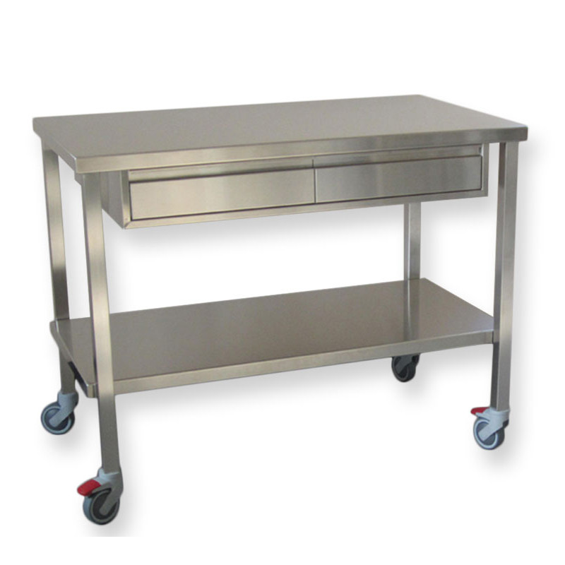 Masa inox pentru instrumentar medical cu sertare GX-Med, Mobilier ...