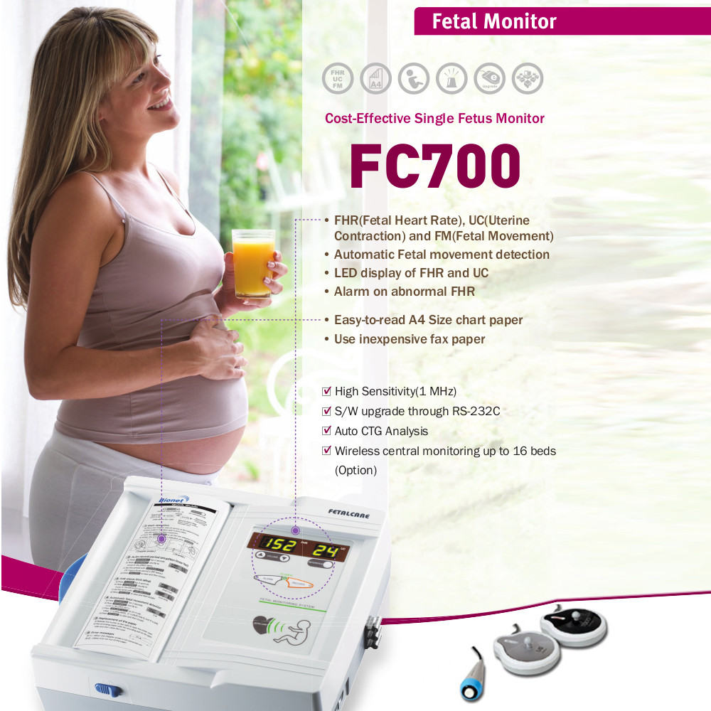 Monitor fetal FC700, Dopplere fetale, vasculare, APARATURA MEDICALA