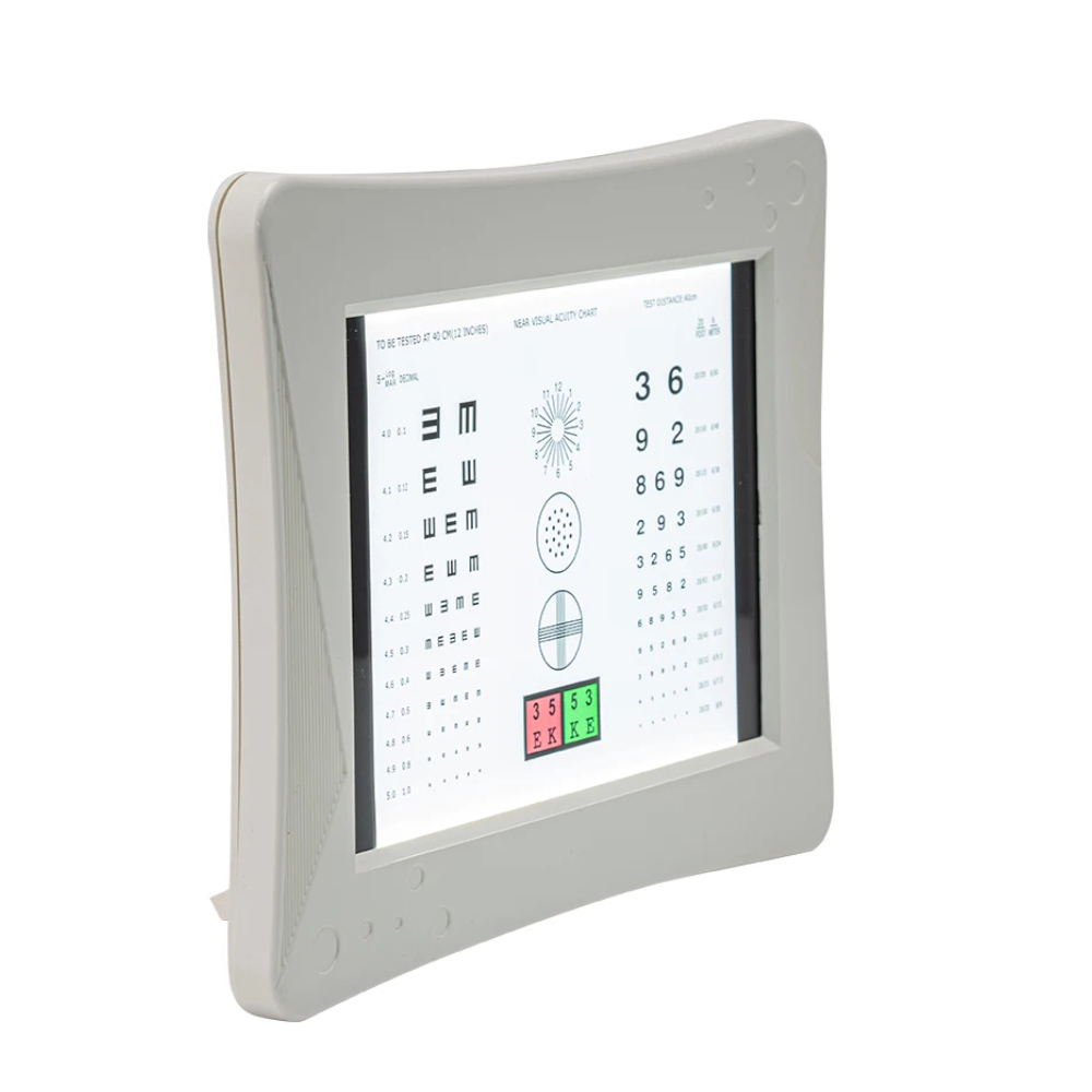 Optotip iluminat cu LED-uri pentru examen oftalmologic, Optotipuri ...