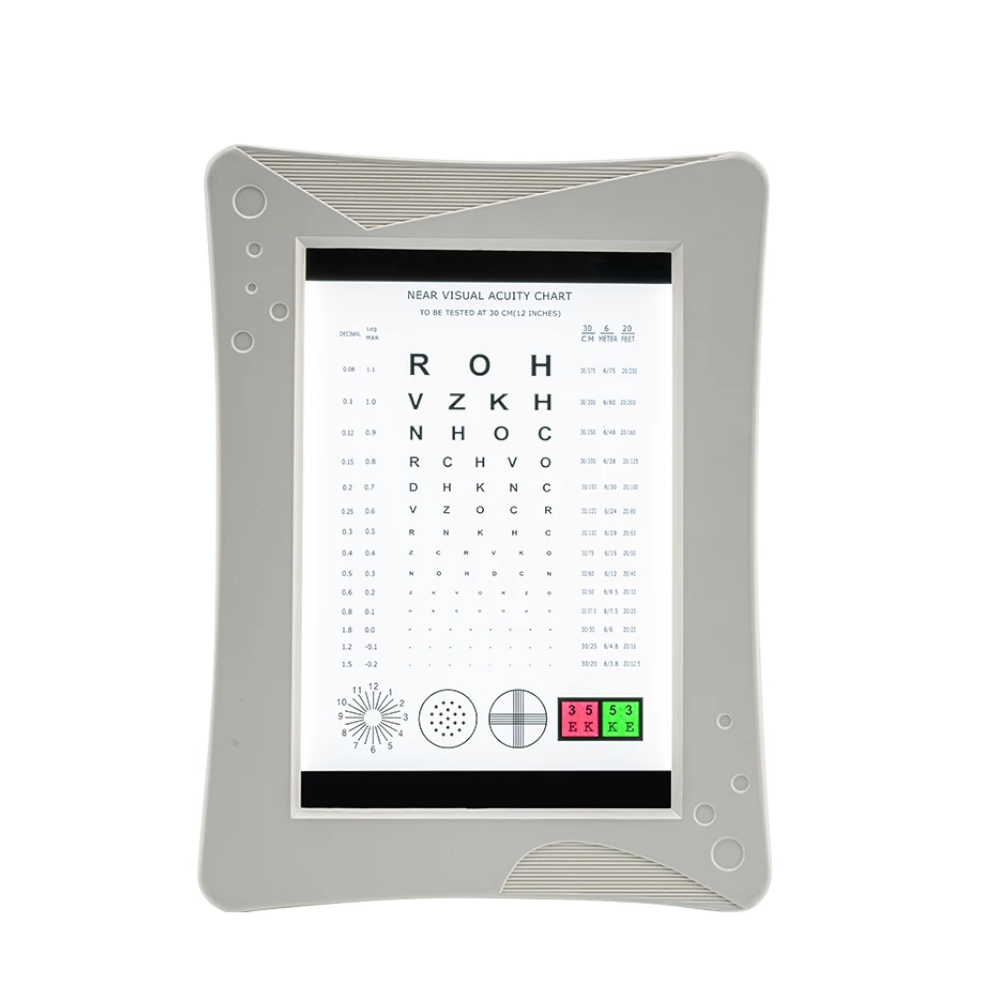 Optotip iluminat cu LED-uri pentru examen oftalmologic, Optotipuri ...