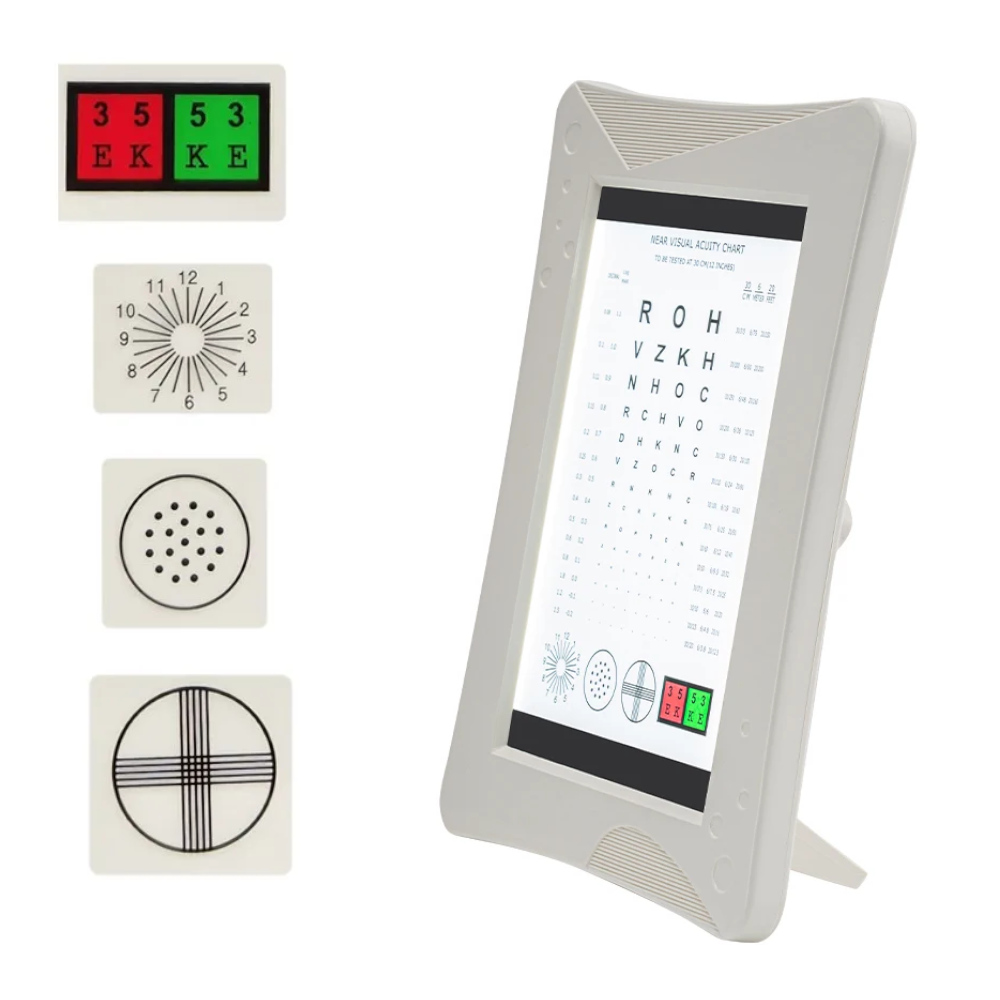 Optotip iluminat cu LED-uri pentru examen oftalmologic, Optotipuri ...