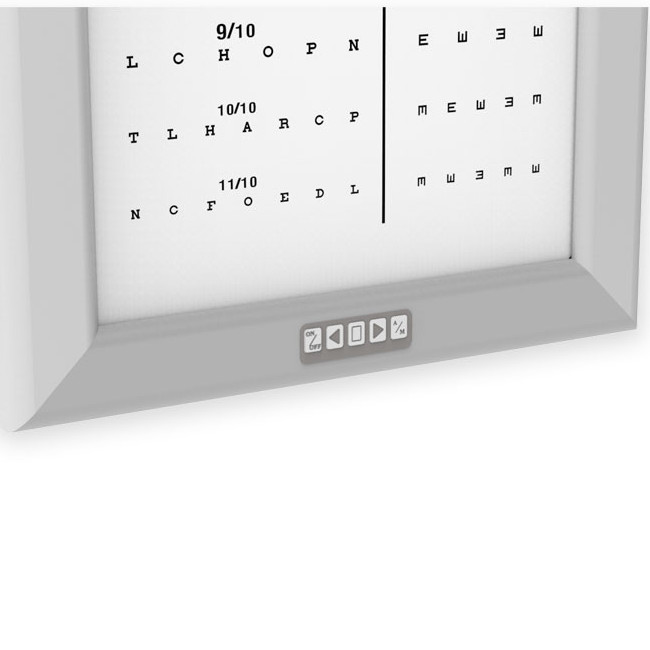 Optotip iluminat LED Mixed decimal®, Optotipuri oftalmologie, PRODUSE ...