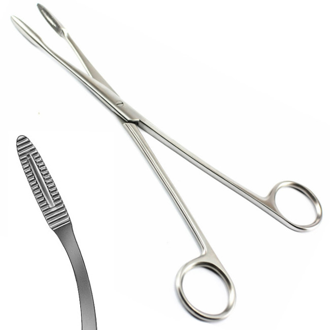 Pensa port-tampon Gross curba, Pense chirurgicale, INSTRUMENTE MEDICALE