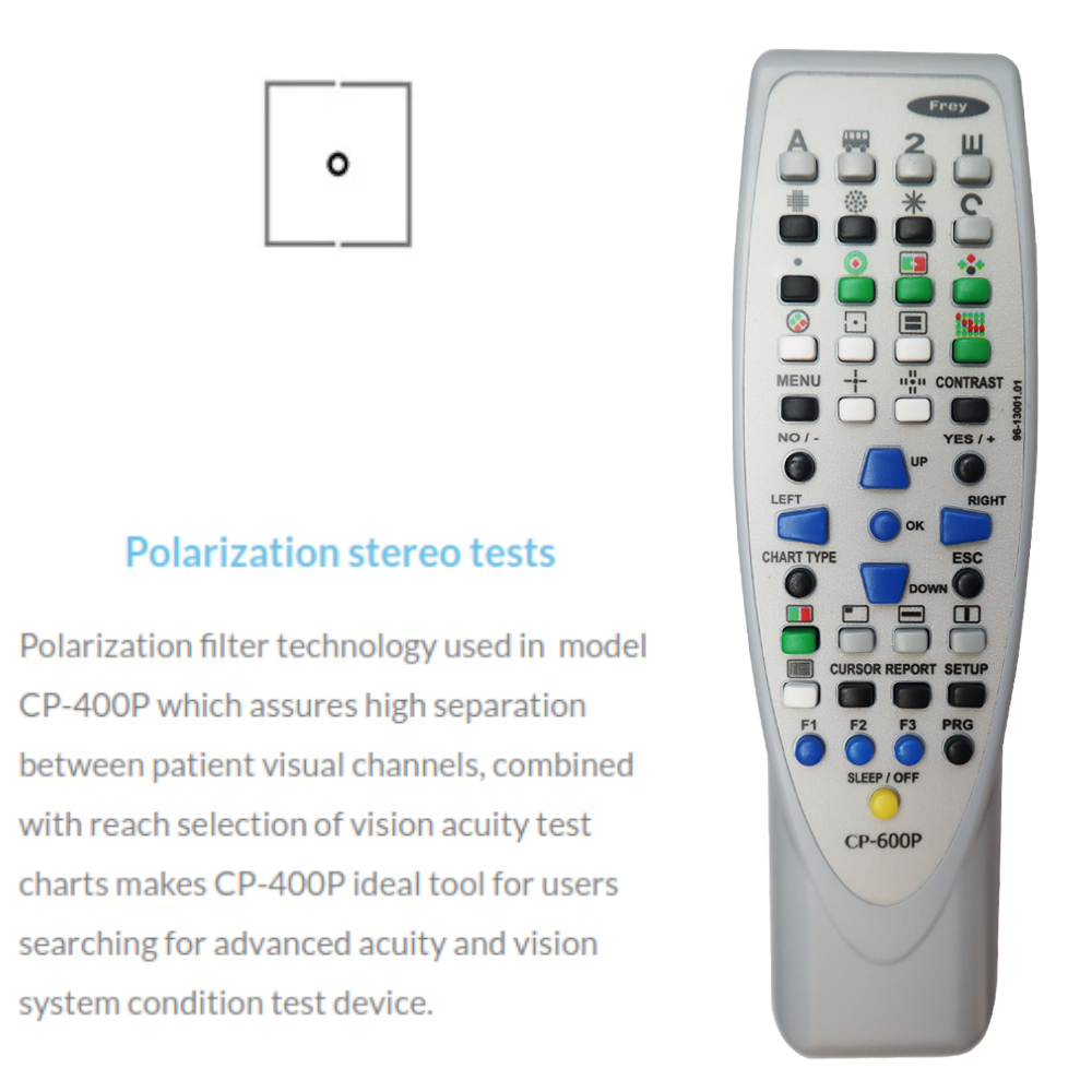 Test oftalmologic de vedere LCD CP-600 Frey, Aparatura oftalmologie ...