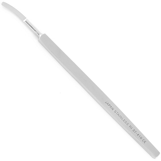 Spatula oftalmologica Wecker curba, Instrumentar oftalmologic, INSTRUMENTE MEDICALE